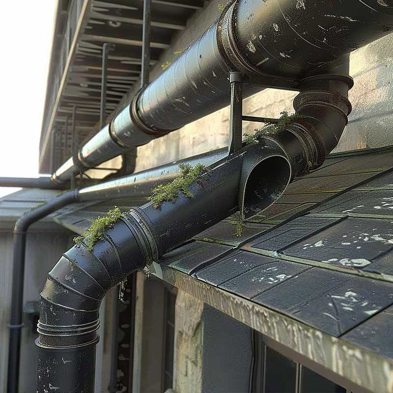 Syphonic Drainage-Roof Rainwater Hazard Prevention-Yude Rain Eco