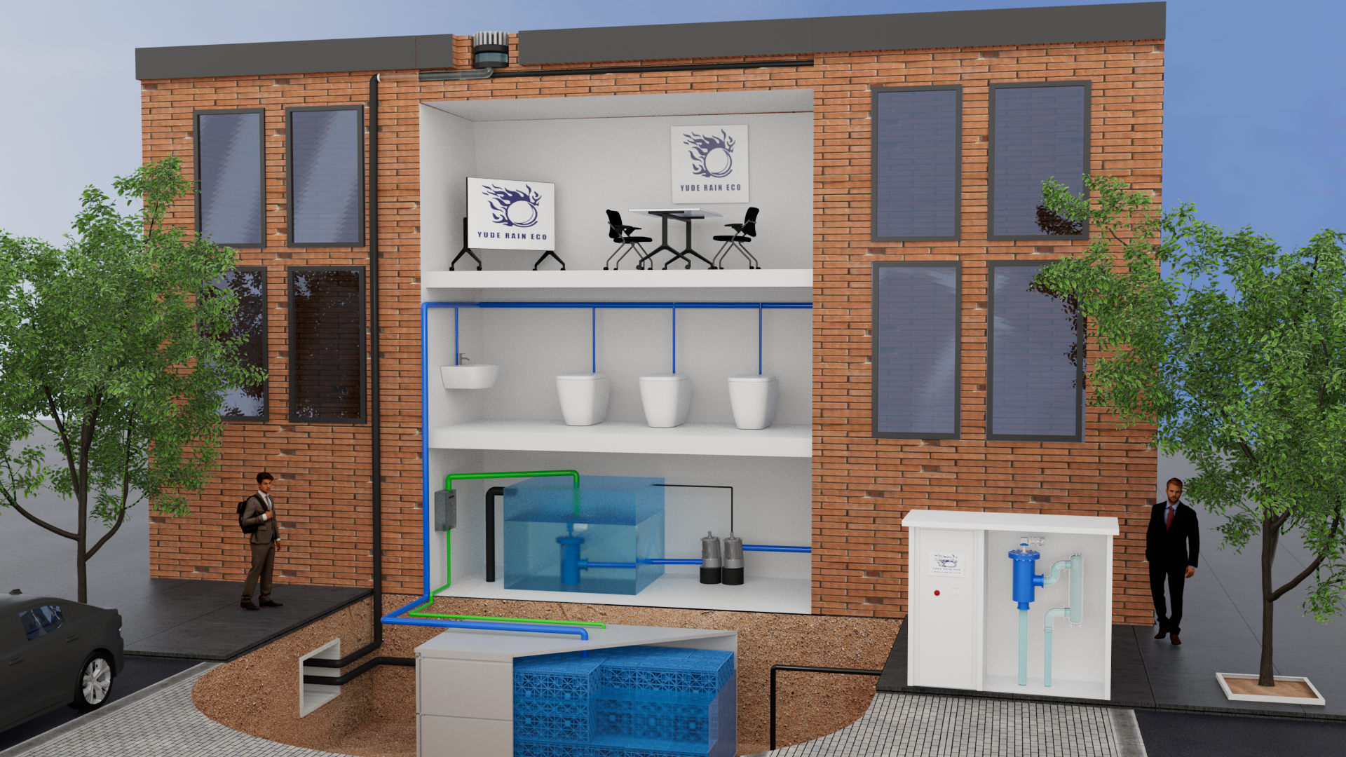 The Ultimate Guide to Underground Rainwater Harvesting Systems - Yude ...